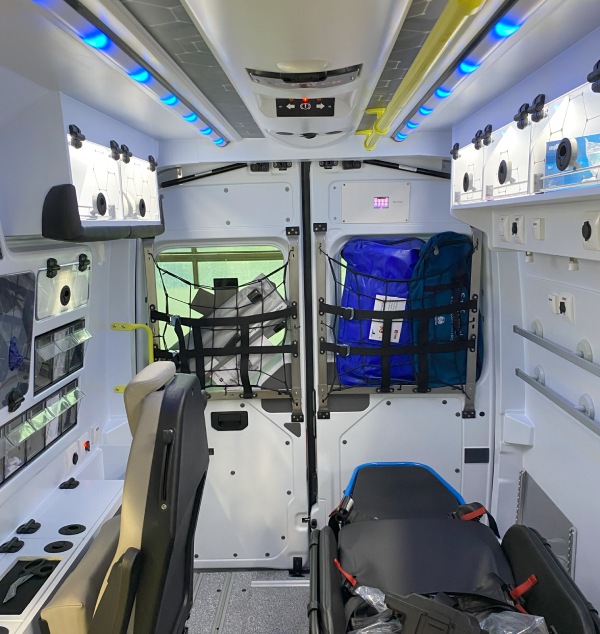 UV222 Ambulance: Safe, Disinfection for Patient and Staff Protection