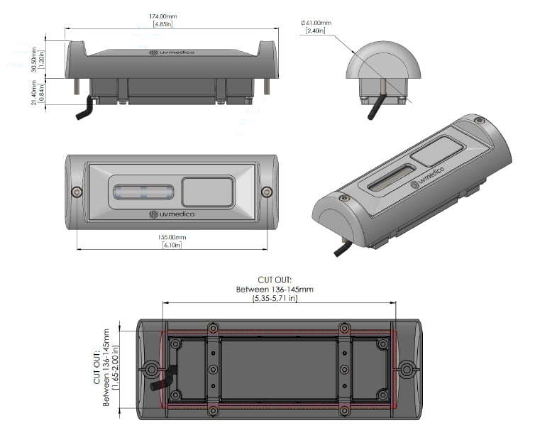 UV222 Compact | Compact Design for Infection Control