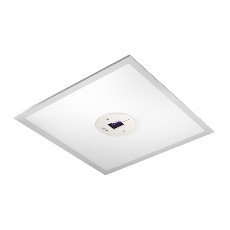 UV222 Downlight: Ceiling-Mounted Far-UVC for Decontamination of ICUs
